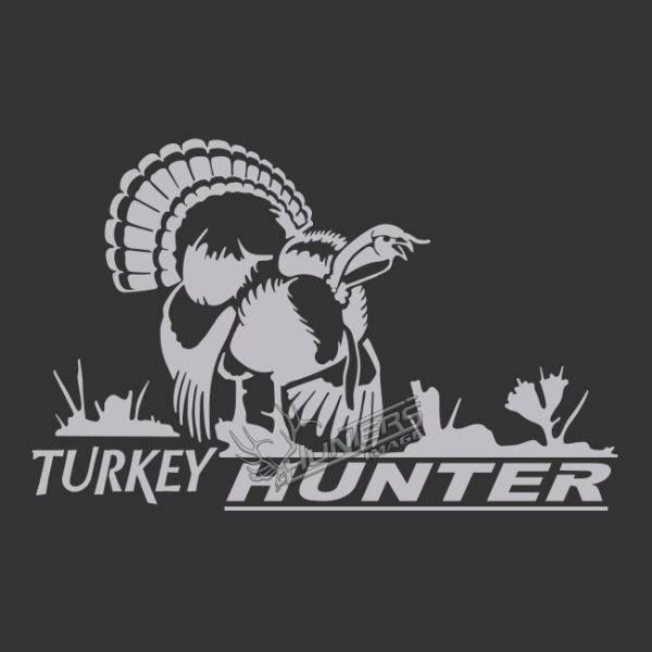 Turkey Hunter Window Decal – Hunters Image