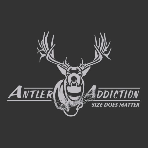 Size Does Matter Mule Deer Window Decal – Hunters Image