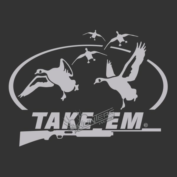Take Em Goose Waterfowl Window Decal – Hunters Image