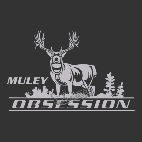 Muley Obsession Mule Deer Window Decal – Hunters Image