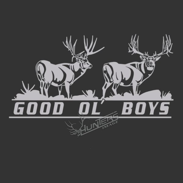 Good Ol Boys Mule Deer Window Decal – Hunters Image