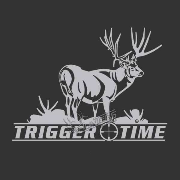 Trigger Time Mule Deer Window Decal – Hunters Image