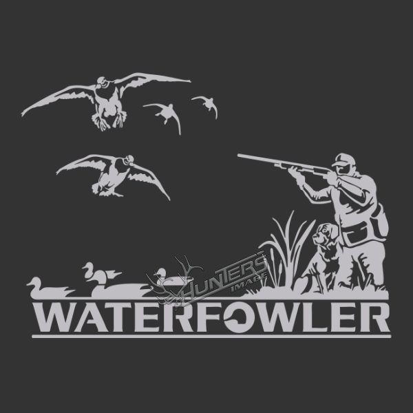 Waterfowler Waterfowl Window Decal – Hunters Image
